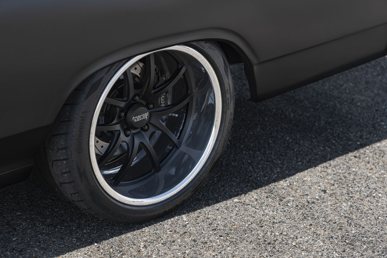 1967 Chevrolet El Camino - American Racing VF529 - Black | American Racing